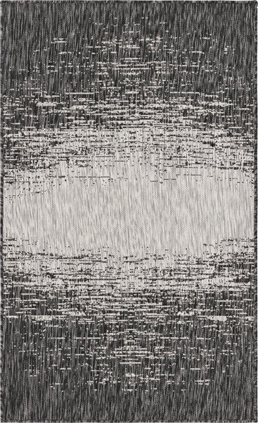 Unique Loom Outdoor Modern T-KZOD4 Charcoal Gray Area Rug – Incredible ...