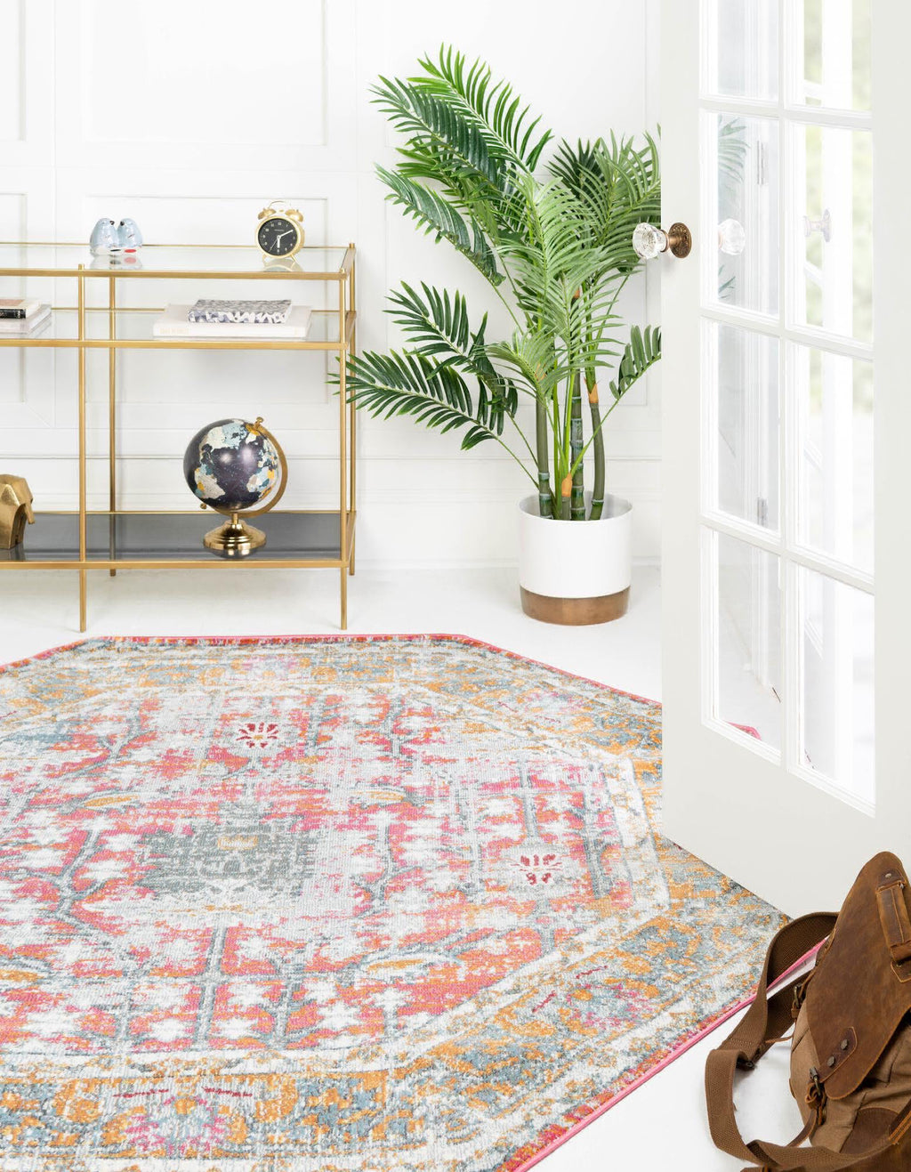 Unique Loom Paragon T-PRGN8 Pink Area Rug – Incredible Rugs and Decor