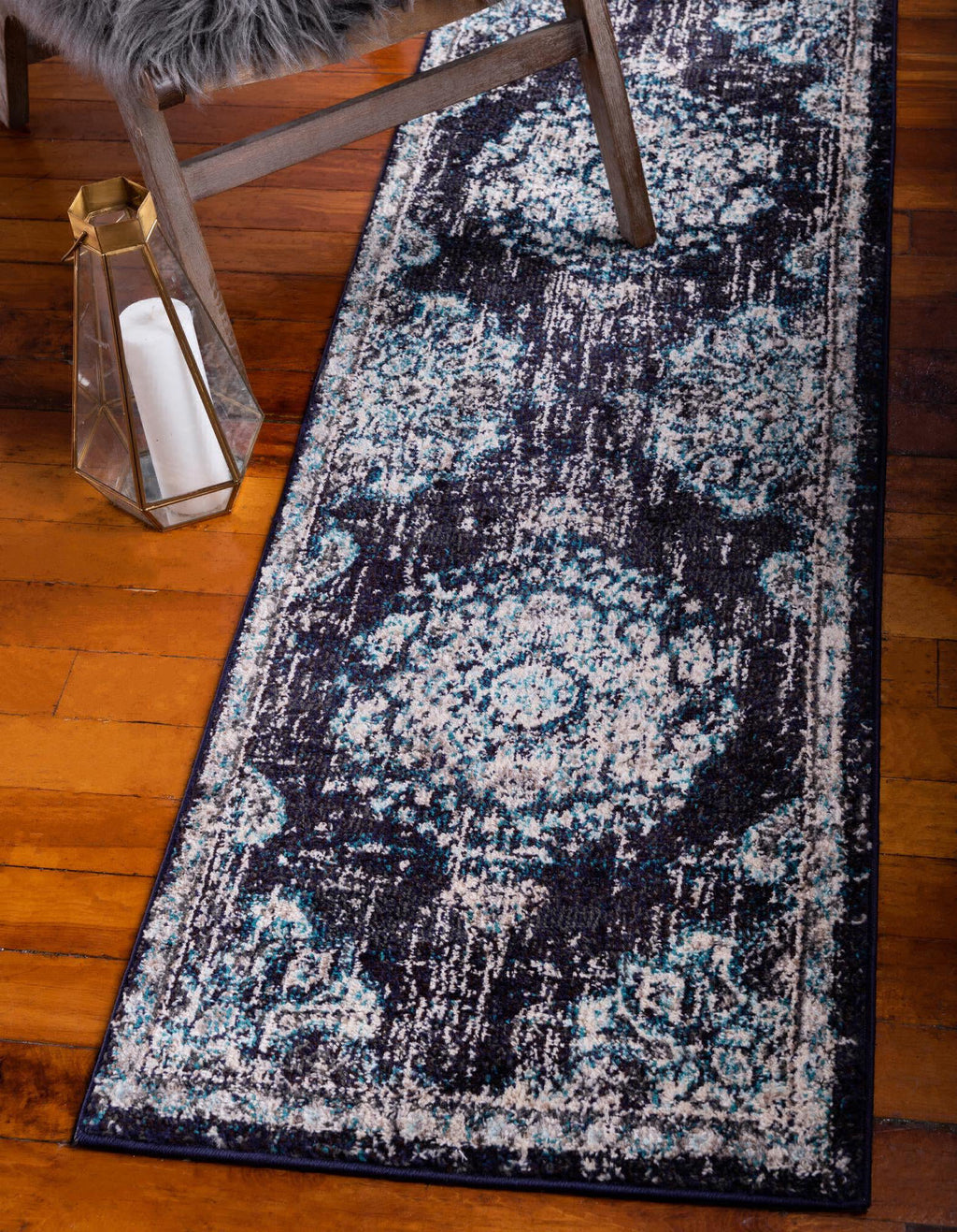 Unique Loom Penrose T-CRTN1 Navy Blue Area Rug – Incredible Rugs and Decor