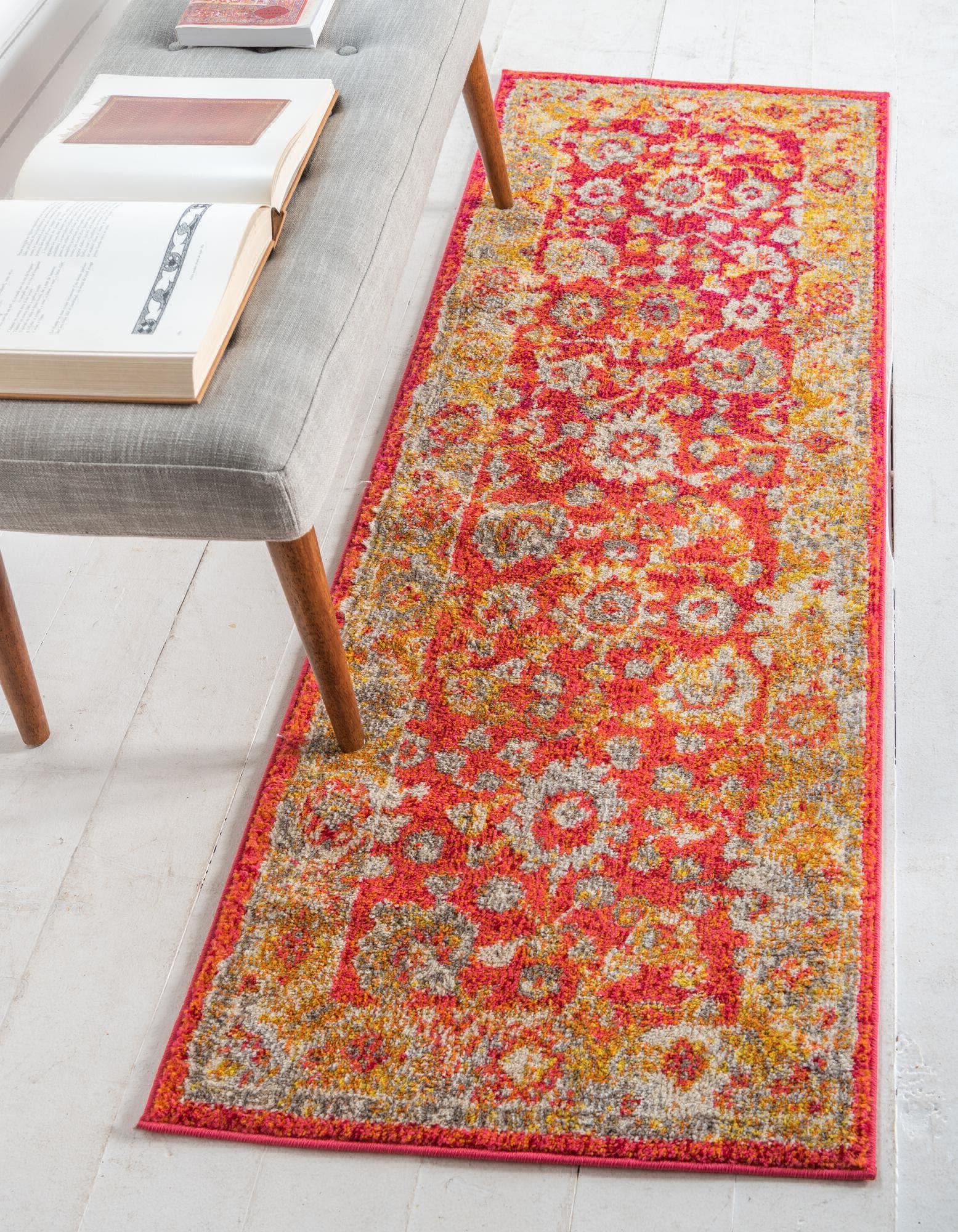 Unique Loom Penrose T-CRTN3 Rust Red Area Rug – Incredible Rugs and Decor