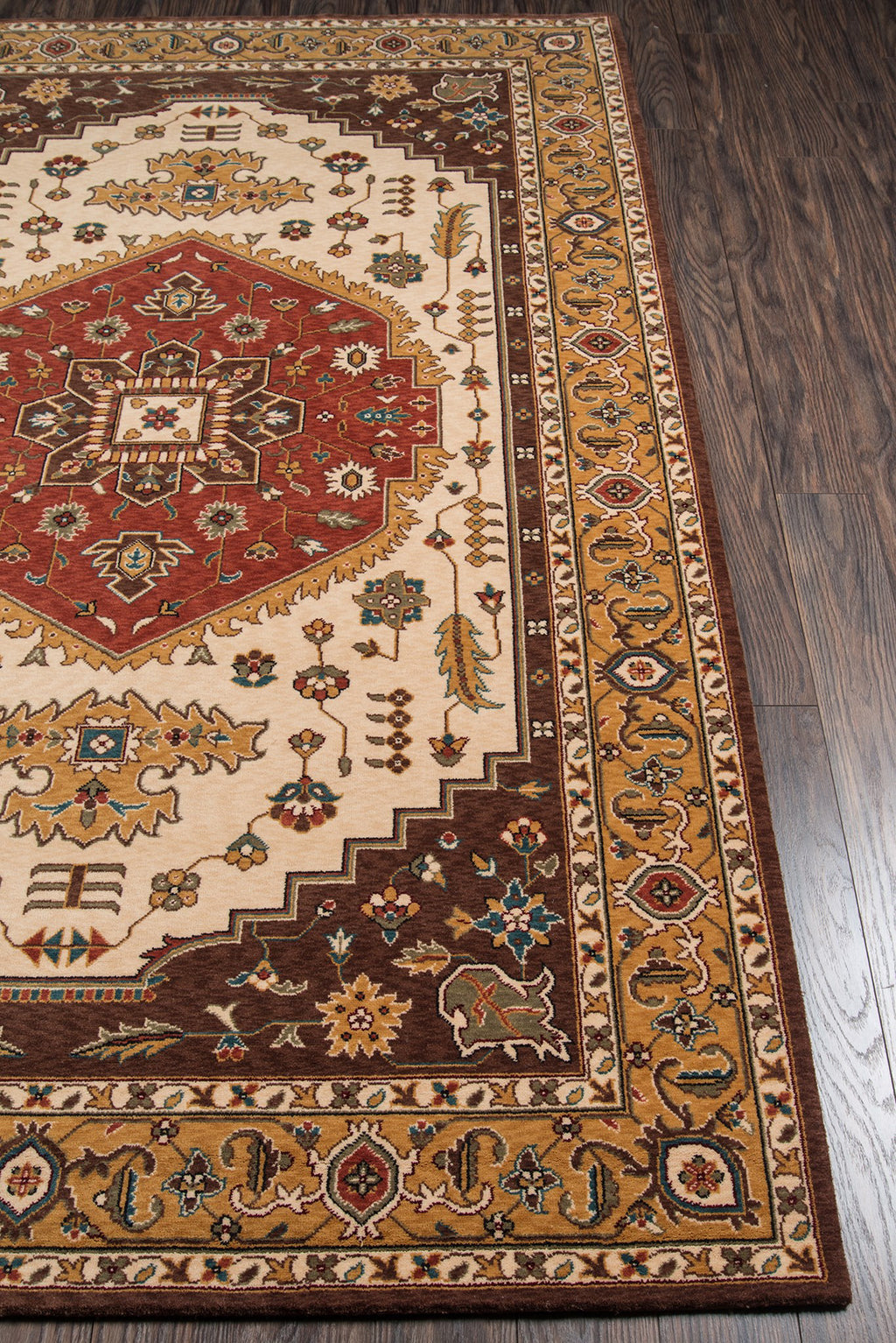 Momeni Persian Garden PG-03 Cocoa Area Rug – Incredible Rugs and Decor