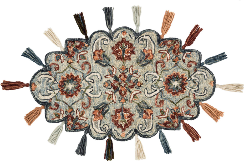 Loloi II Prim PRI-03 Sky/Multi Area Rug – Incredible Rugs and Decor