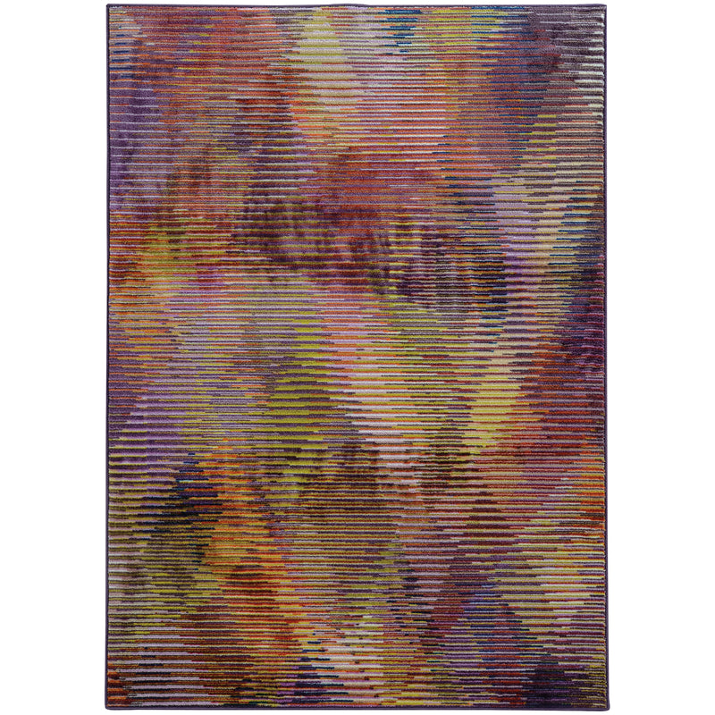 Pantone Universe Prismatic 75187 Multi/Purple Area Rug – Incredible ...