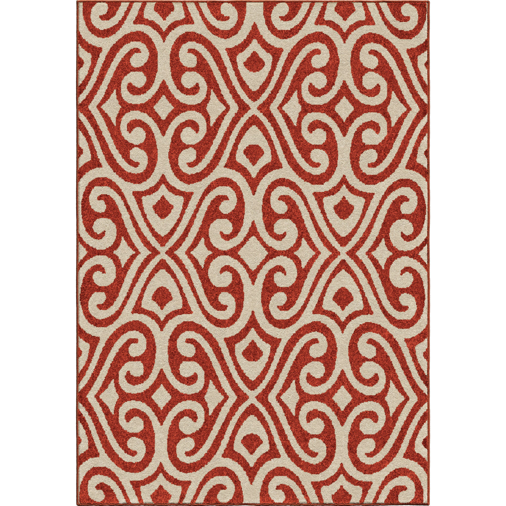 Orian Rugs Promise Eutaw Red Area Rug – Incredible Rugs and Decor