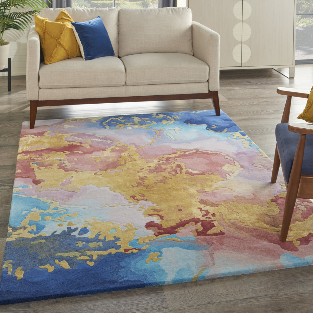 Nourison Prismatic PRS18 Multicolor Area Rug – Incredible Rugs and Decor