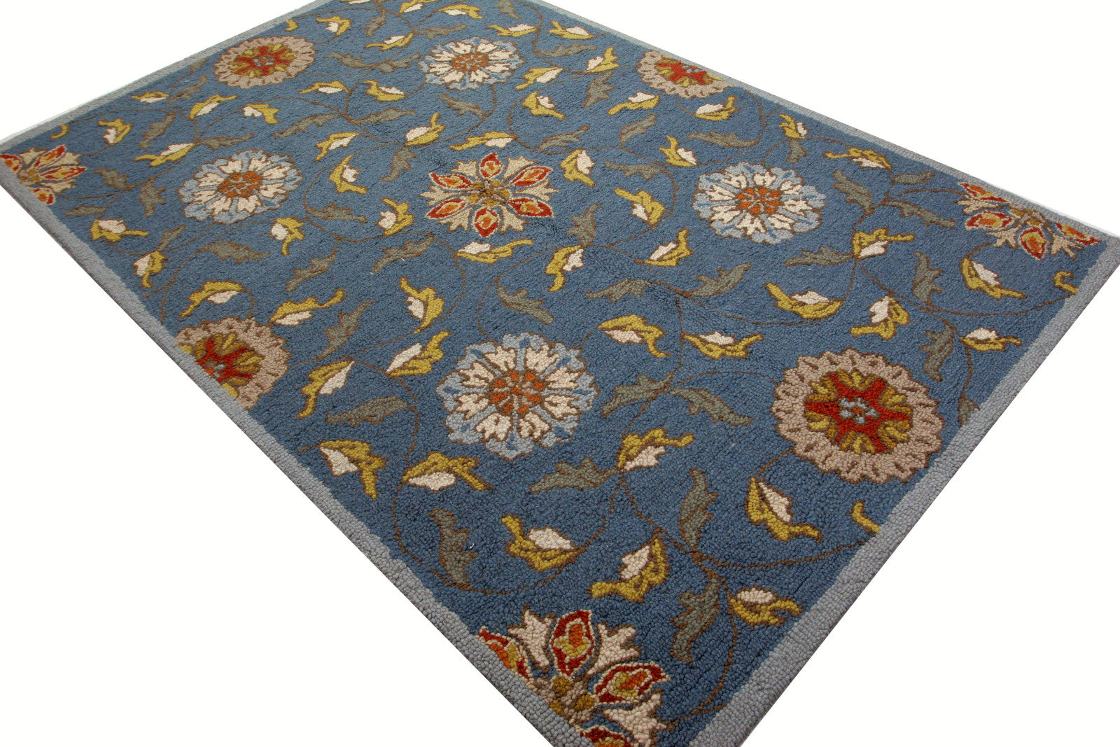 Bashian Valencia R131-BAL138 Denim Area Rug – Incredible Rugs and Decor