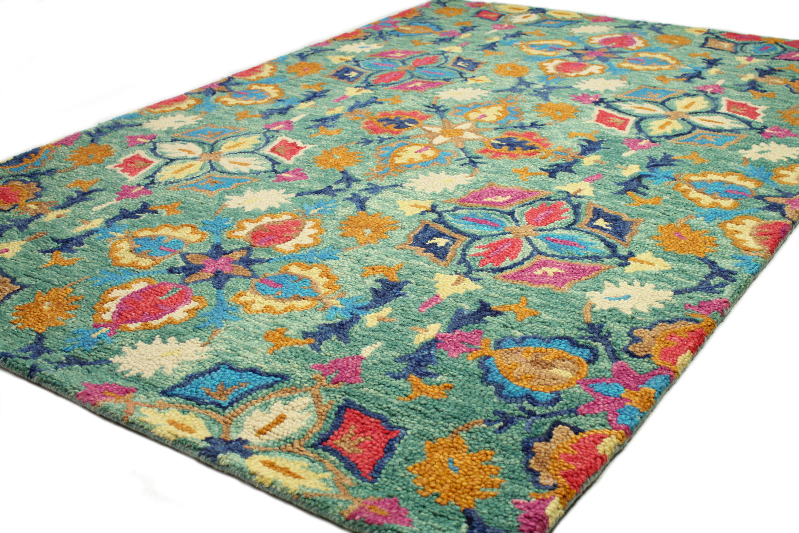 Bashian Valencia R131-AL111 Green Area Rug – Incredible Rugs and Decor