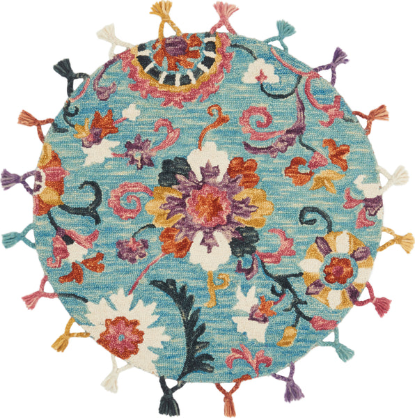 Loloi Remy RU-02 Sky/Berry Area Rug – Incredible Rugs and Decor