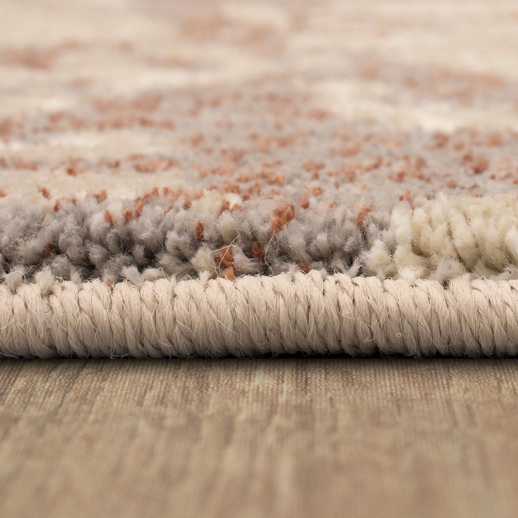 Karastan Soiree Rhone Rose Gold Area Rug – Incredible Rugs and Decor