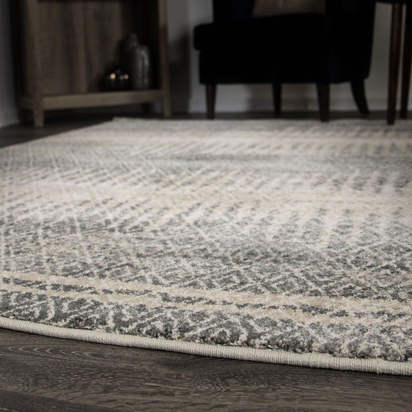 Orian Rugs Riverstone Pinnacle Cloud Grey Area Rug by Palmetto Living ...