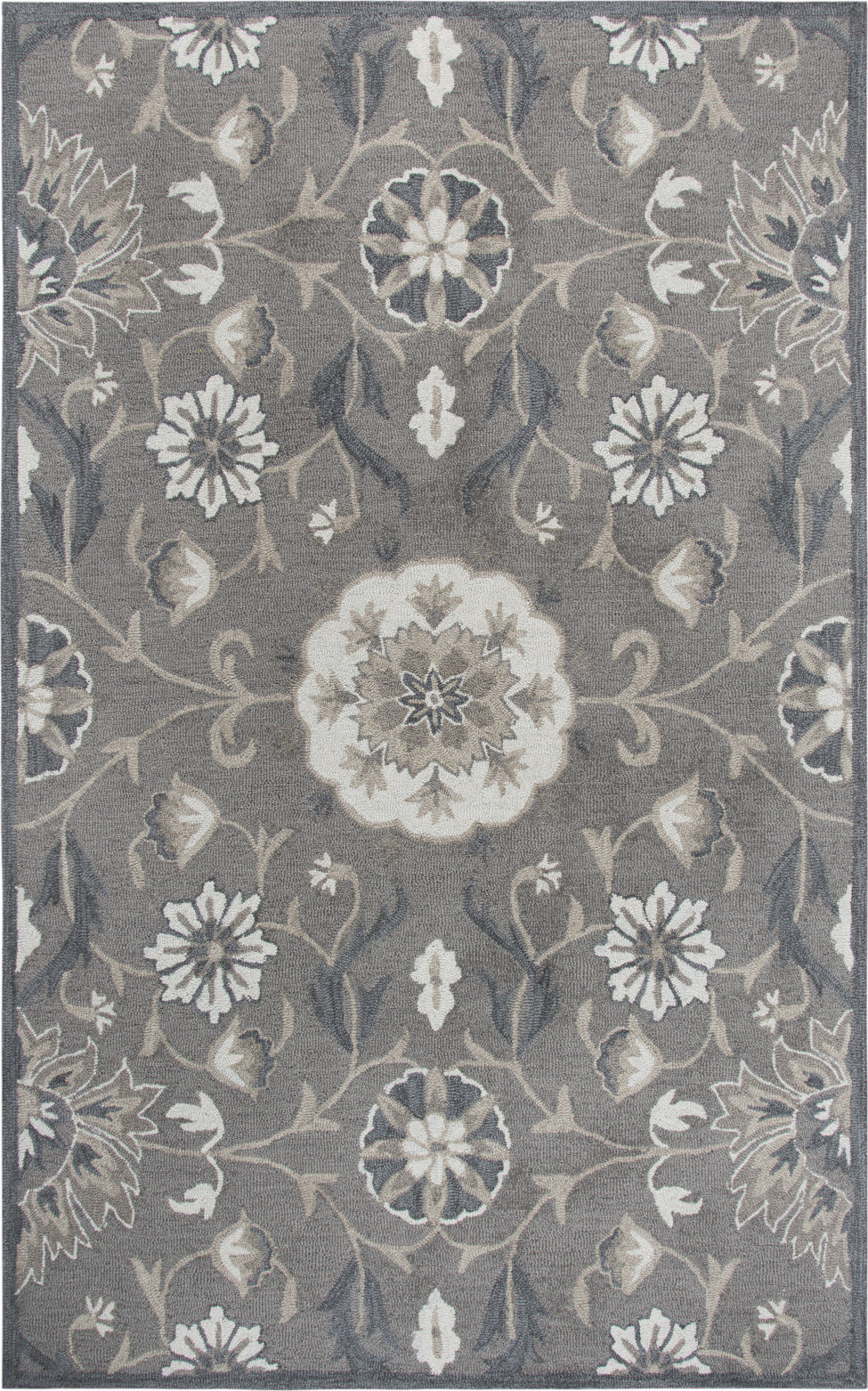 Rizzy Resonant RS914A Dark Taupe Area Rug – Incredible Rugs and Decor