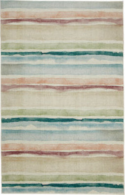 Mohawk Prismatic Seaside Stripe Multi Area Rug – Incredible Rugs and Decor