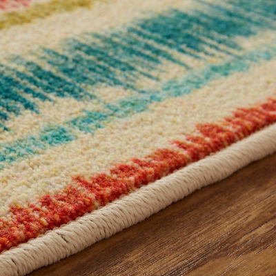Mohawk Prismatic Spice Stripes Multi Area Rug – Incredible Rugs and Decor