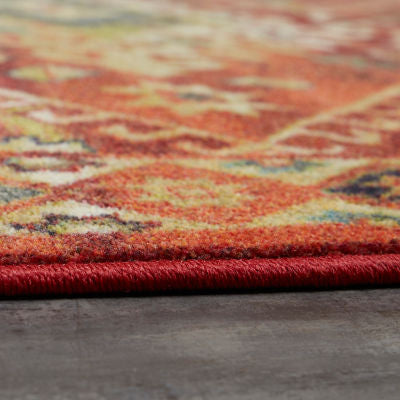 Mohawk Prismatic Azuros Red Area Rug – Incredible Rugs and Decor