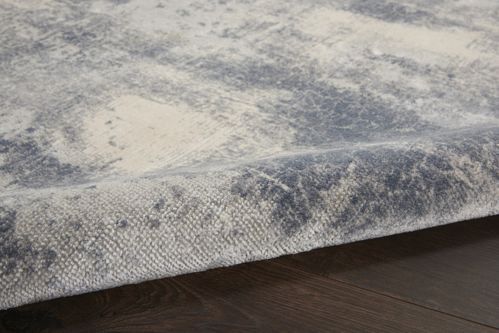 Rustic Textures RUS02 Blue/Ivory Area Rug by Nourison – Incredible Rugs ...