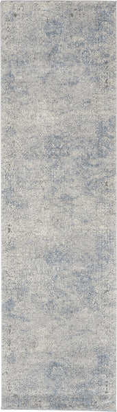 Rustic Textures RUS09 Ivory/Light Blue Area Rug by Nourison ...