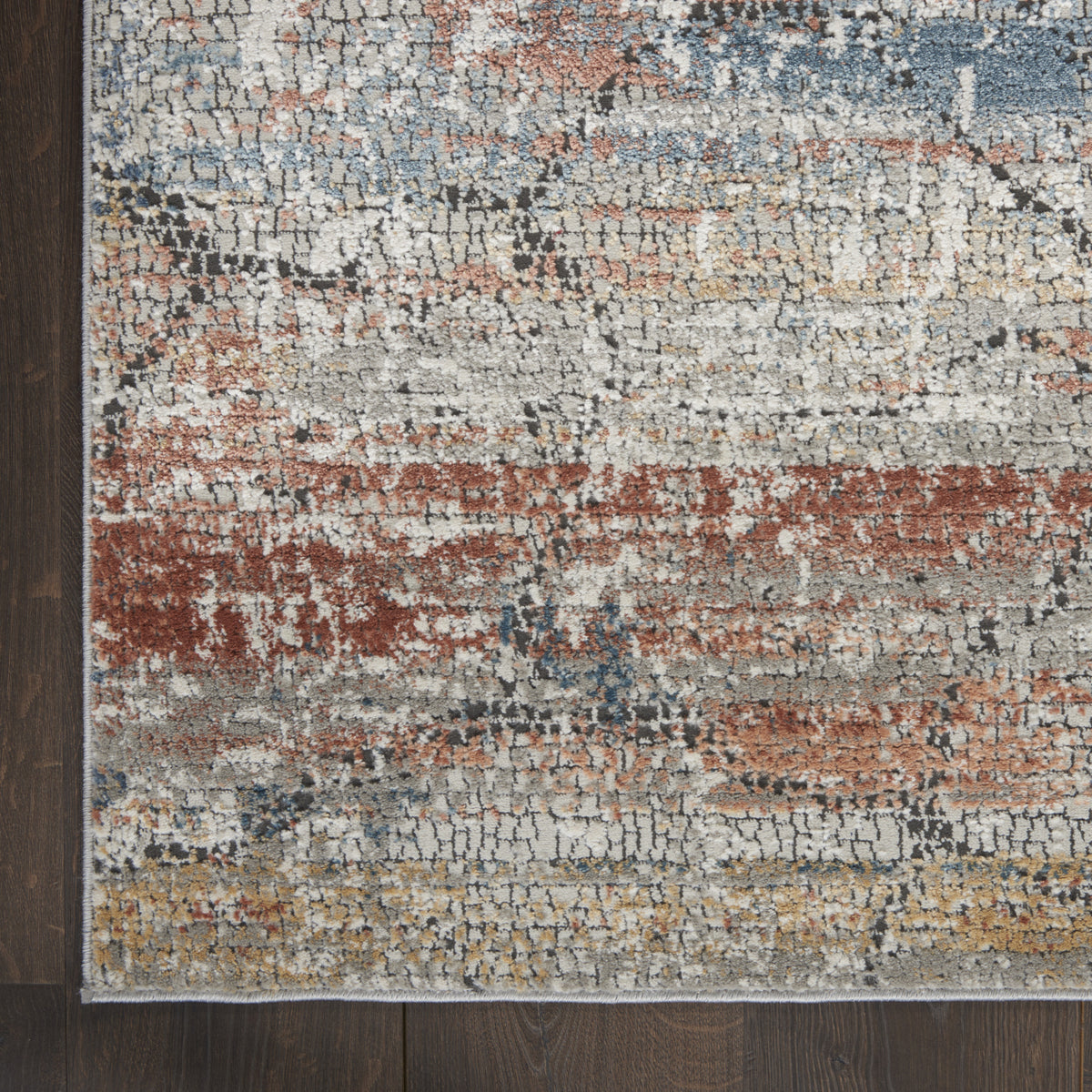 Nourison Rustic Textures RUS11 Multicolor Area Rug – Incredible Rugs ...