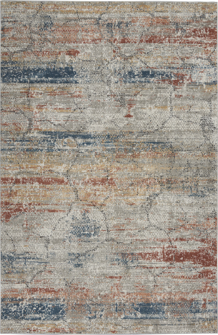 Nourison Rustic Textures RUS11 Multicolor Area Rug – Incredible Rugs ...