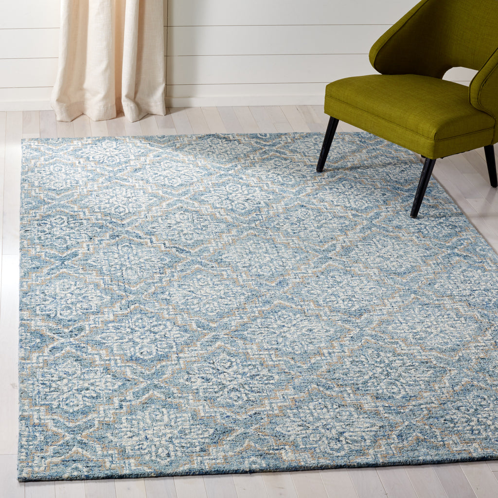Safavieh Abstract 201 Blue/Grey Area Rug – Incredible Rugs and Decor