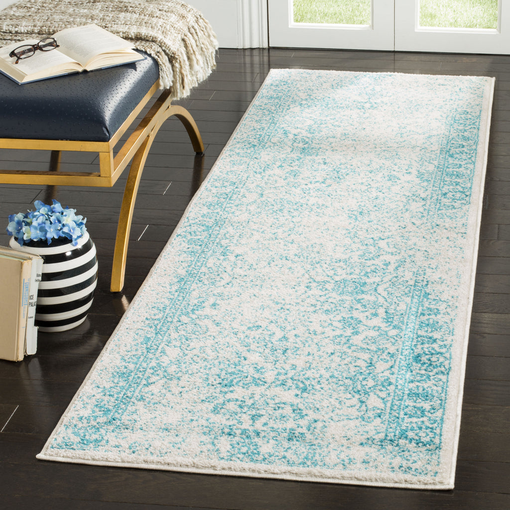 Safavieh Adirondack ADR109D Ivory/Teal Area Rug – Incredible Rugs and Decor