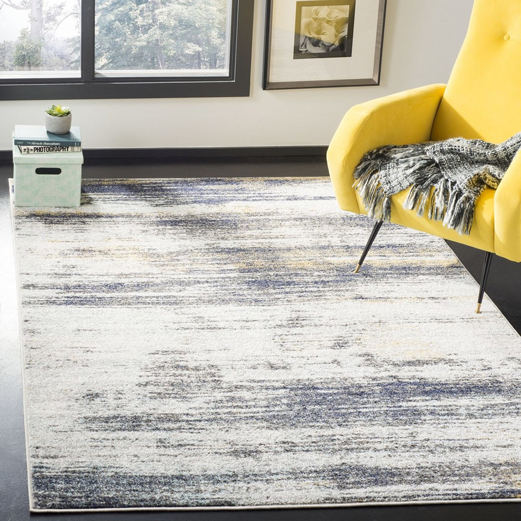 Safavieh Adirondack ADR201F Light Grey/Black Area Rug – Incredible Rugs ...