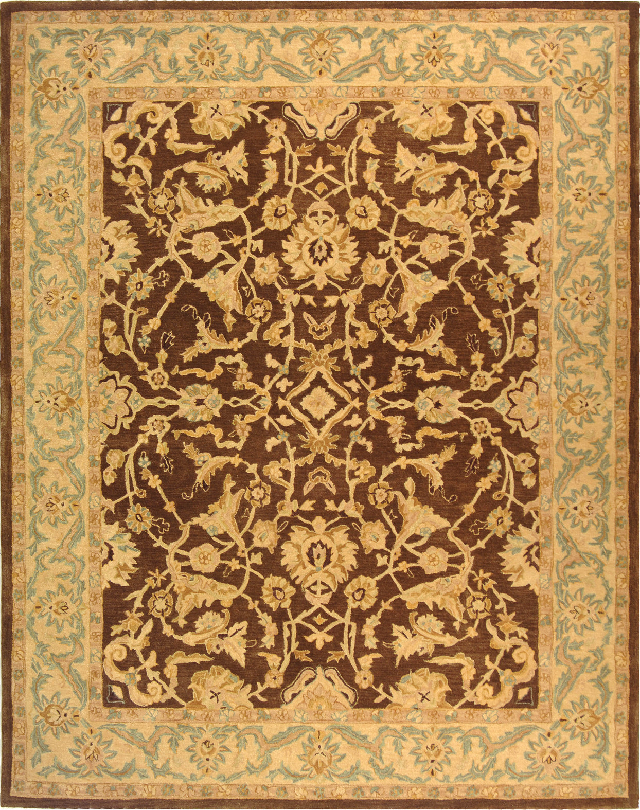Safavieh Anatolia An545 Brown/Tan Area Rug – Incredible Rugs and Decor