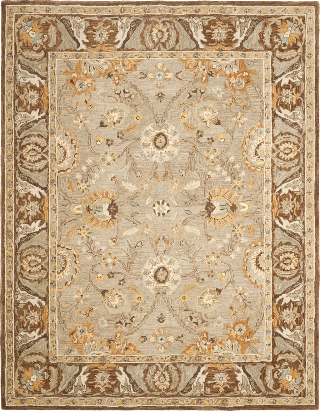 Safavieh Anatolia An558 Dark Grey/Brown Area Rug – Incredible Rugs and ...