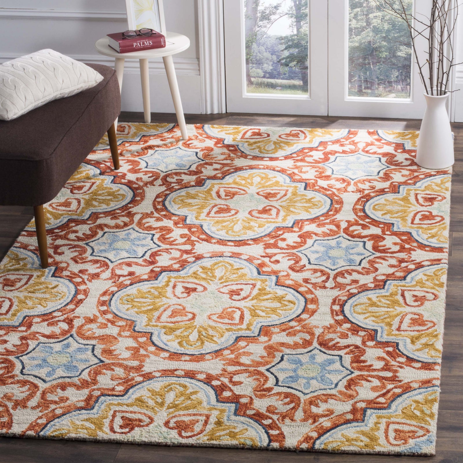 Safavieh Aspen 217 Beige/Rust Area Rug – Incredible Rugs and Decor