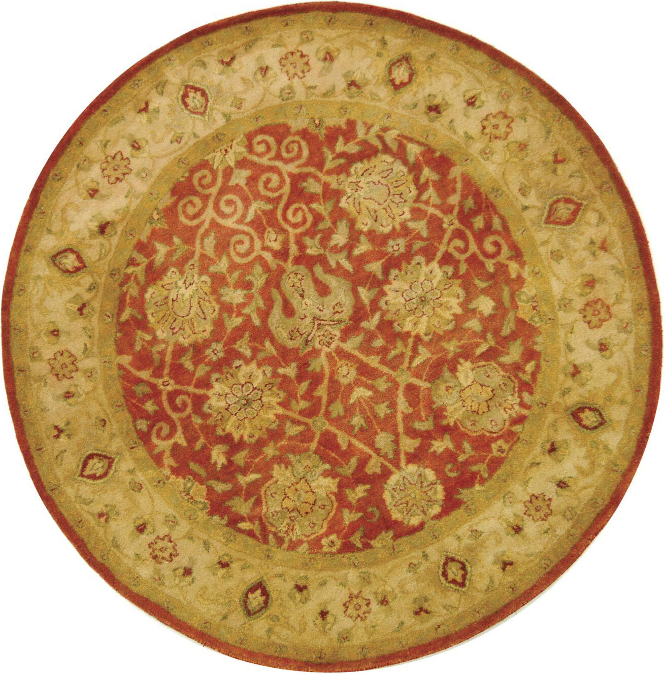 Safavieh Antiquity At21 Rust Area Rug – Incredible Rugs and Decor