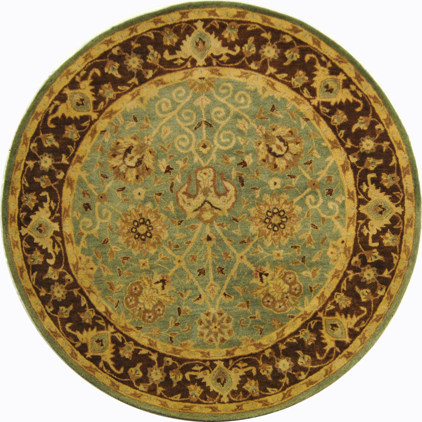 Safavieh Antiquity At21 Green/Brown Area Rug – Incredible Rugs and Decor