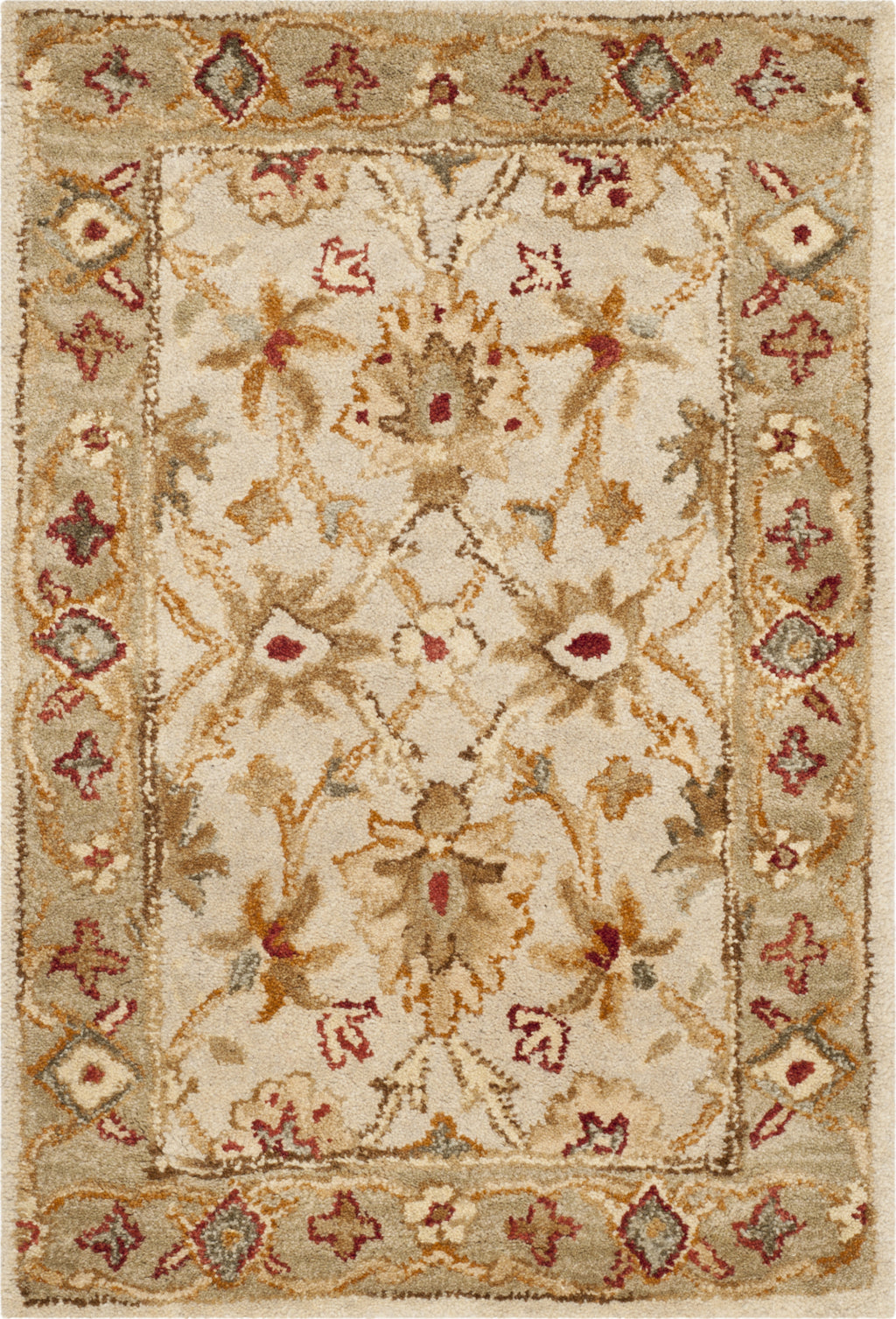 Safavieh Antiquity 816 Grey Beige/Sage Area Rug – Incredible Rugs and Decor