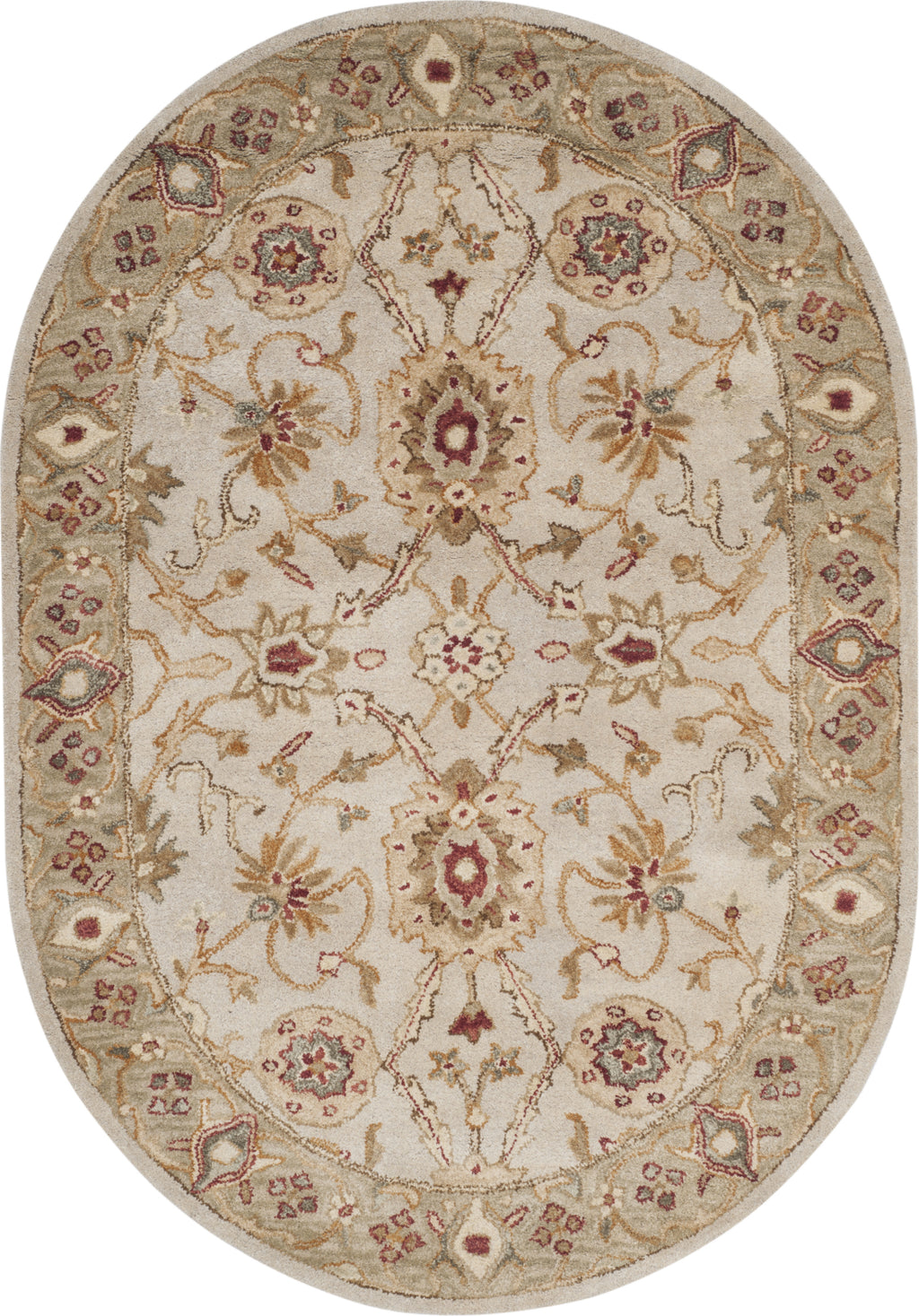 Safavieh Antiquity 816 Grey Beige/Sage Area Rug – Incredible Rugs and Decor