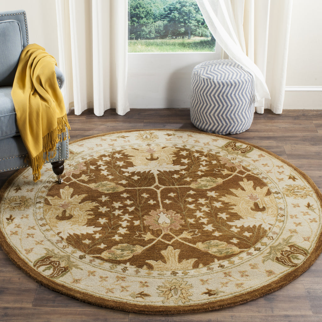 Safavieh Antiquity 840 Brown/Beige Area Rug – Incredible Rugs and Decor