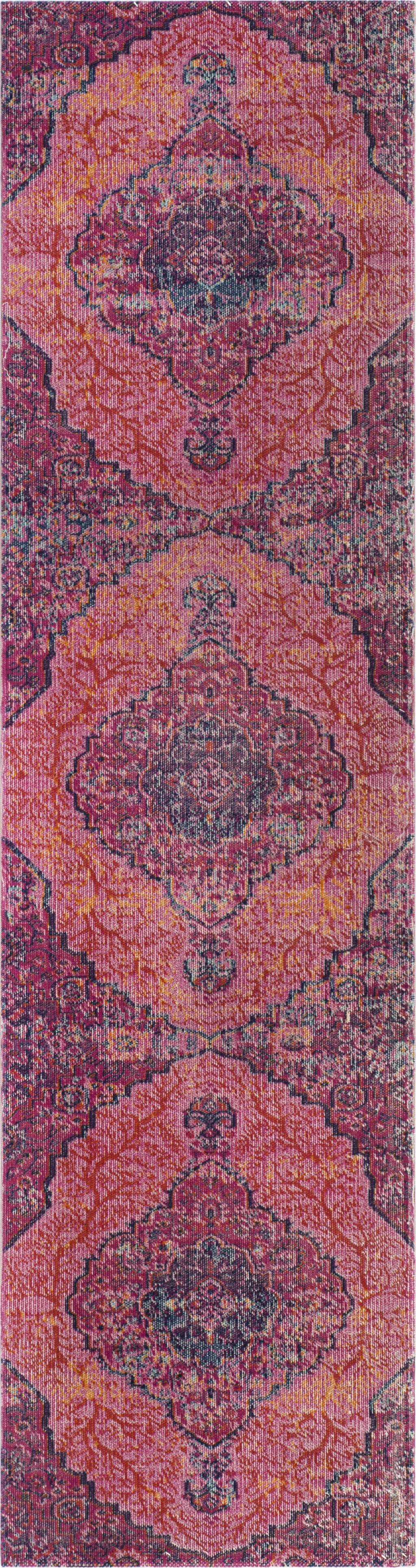 Safavieh Artisan ATN337F Fuchsia/Multi Area Rug – Incredible Rugs and Decor