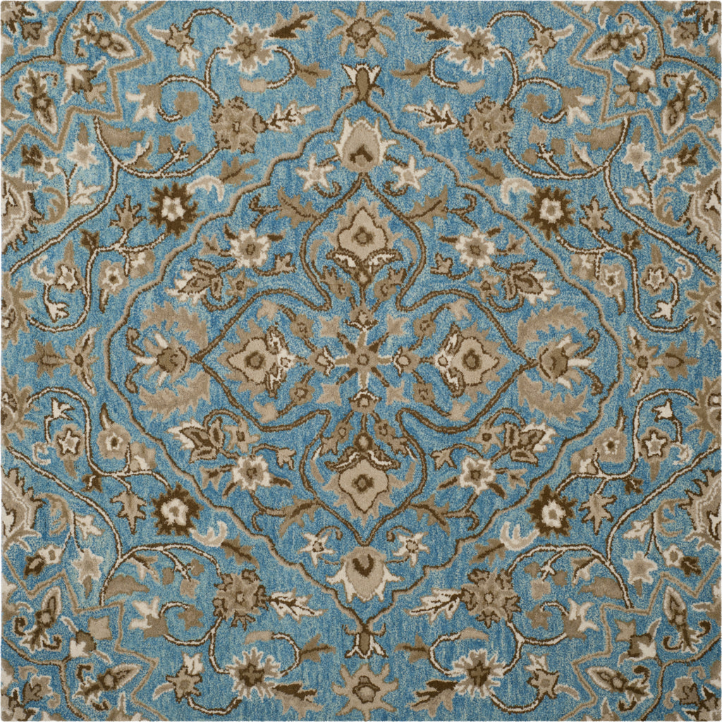 Safavieh Bella 673 Blue/Taupe Area Rug – Incredible Rugs and Decor