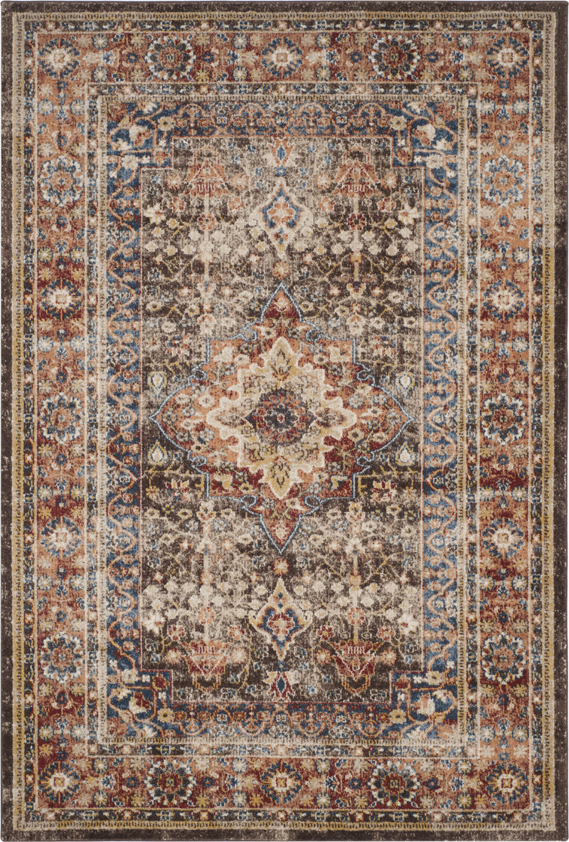 Safavieh Bijar BIJ652D Brown/Rust Area Rug – Incredible Rugs and Decor