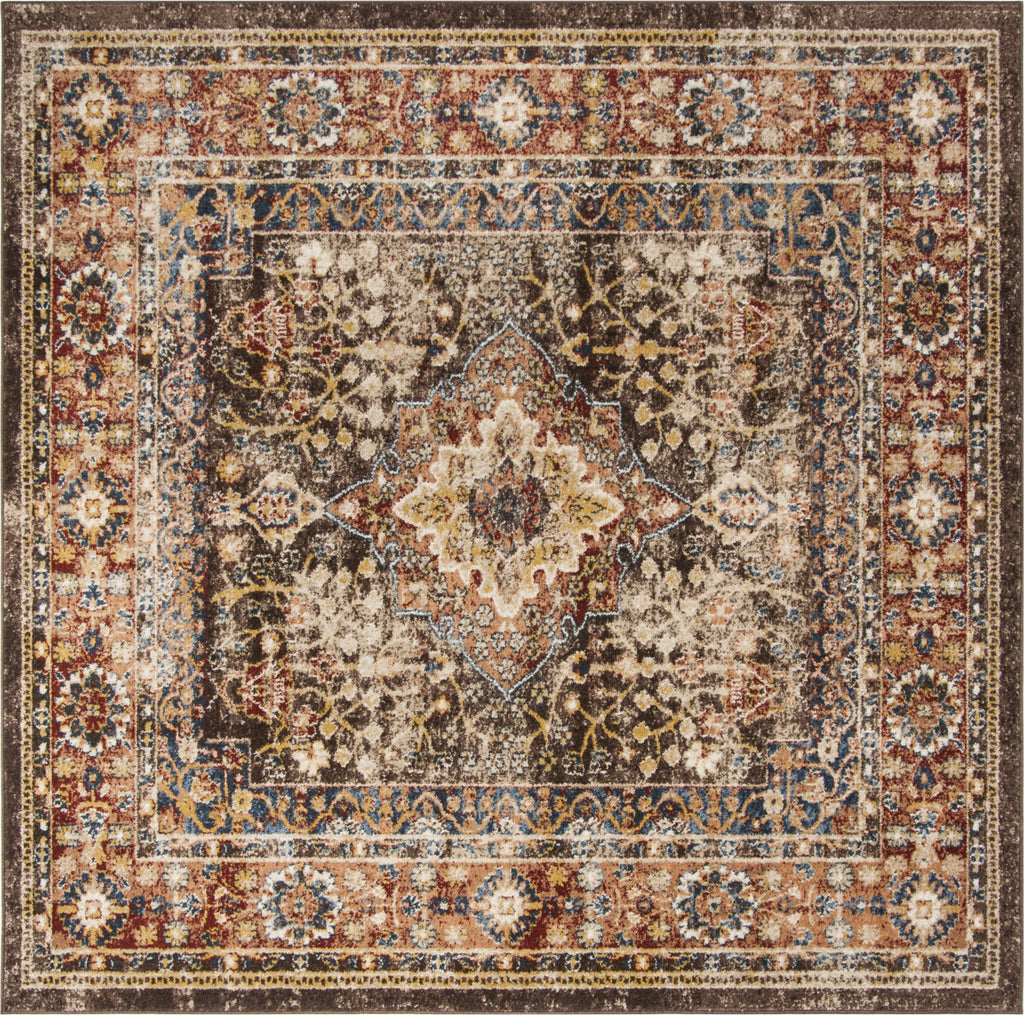Safavieh Bijar BIJ652D Brown/Rust Area Rug – Incredible Rugs and Decor