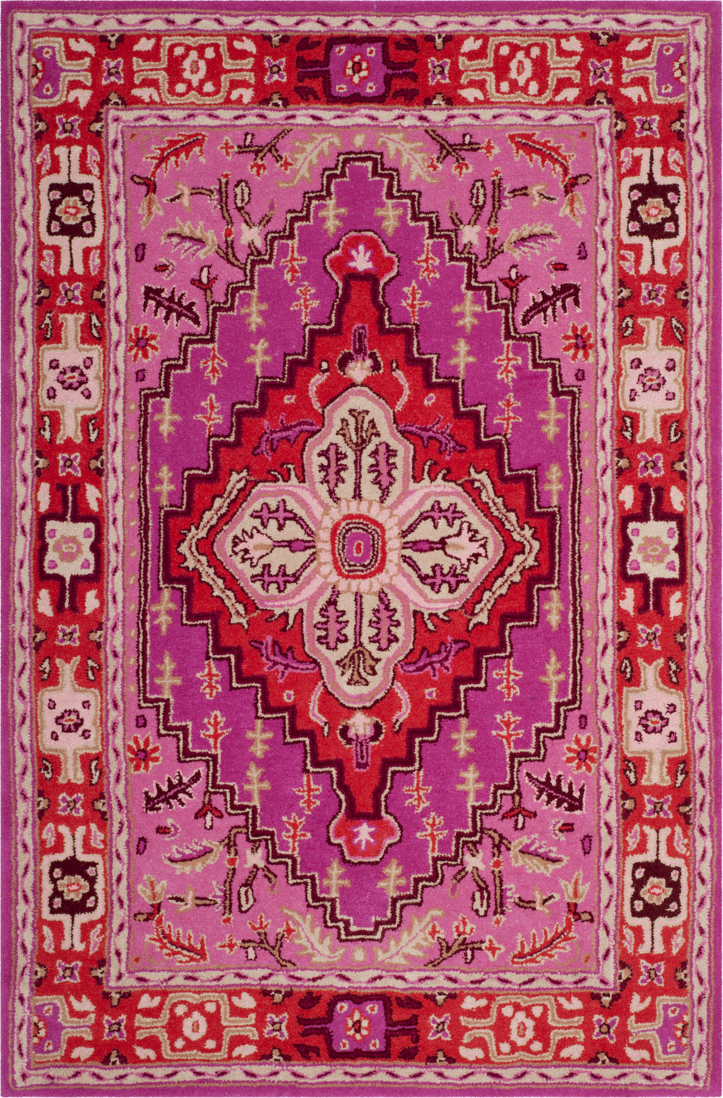 Safavieh Bellagio 545 Red/Pink Area Rug – Incredible Rugs and Decor