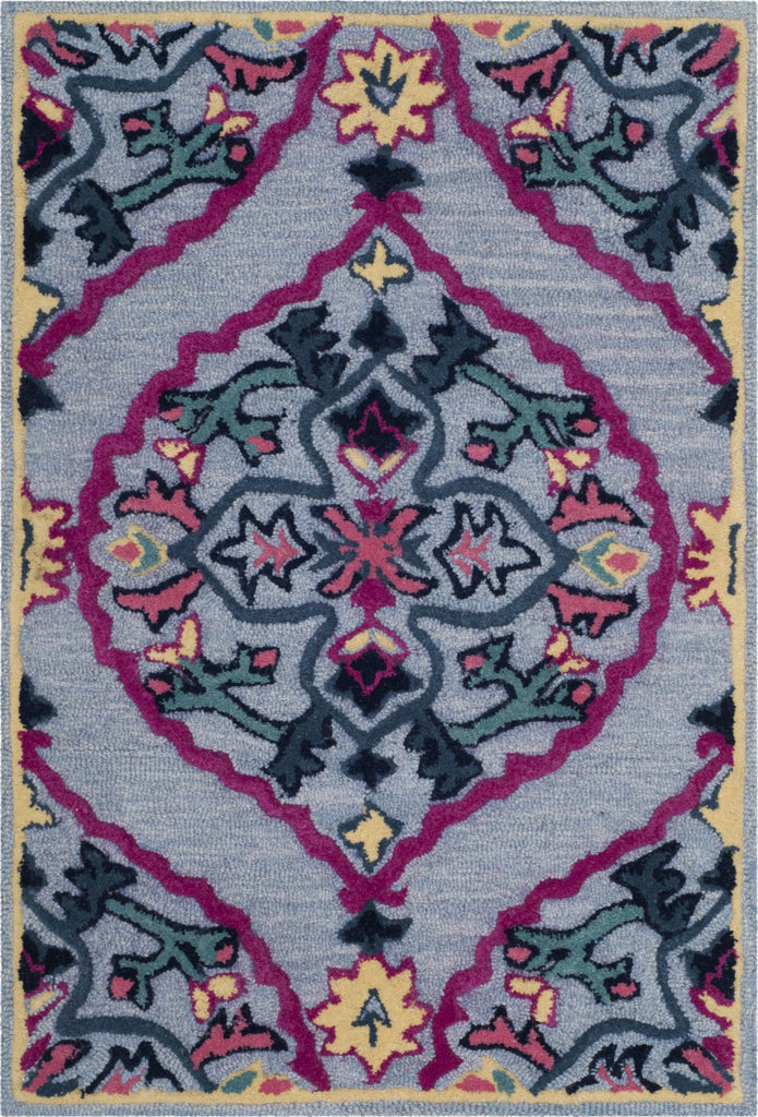 Safavieh Bellagio 605 Blue/Multi Area Rug – Incredible Rugs and Decor