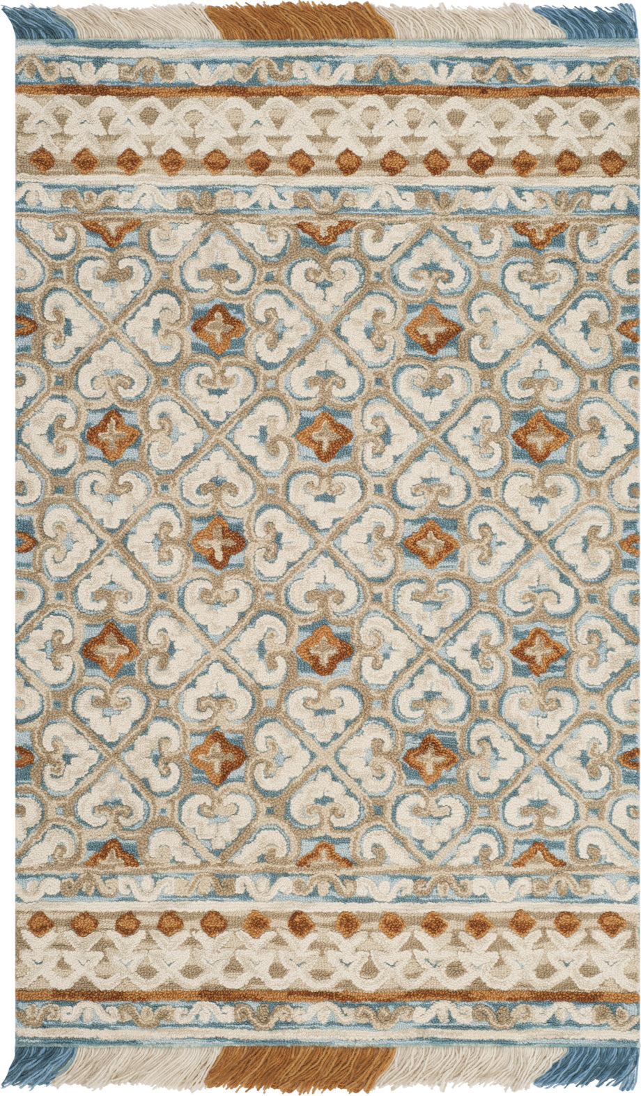 Safavieh Blossom 420 Ivory/Blue Area Rug – Incredible Rugs and Decor