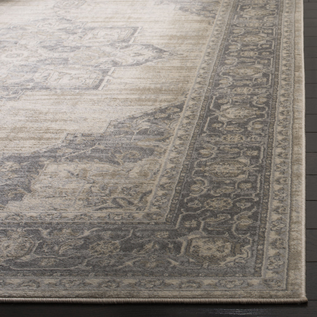 Safavieh Brentwood BNT865B Cream/Grey Area Rug – Incredible Rugs and Decor