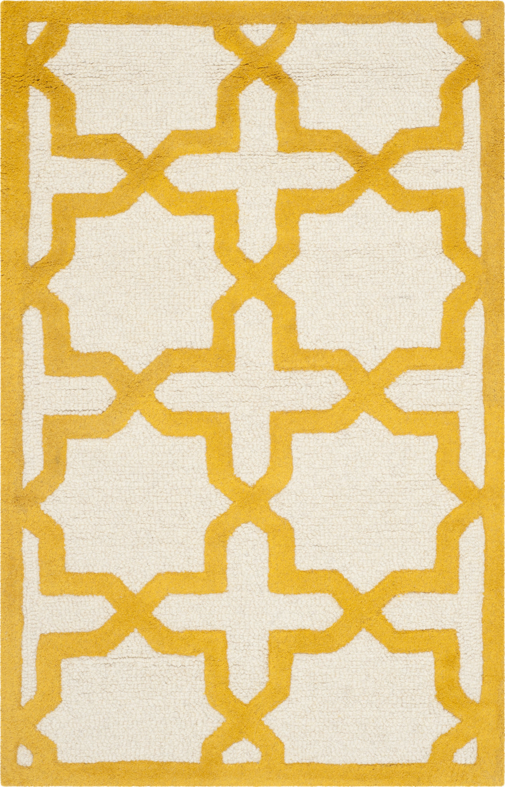 Safavieh Cambridge 125 Ivory/Gold Area Rug – Incredible Rugs and Decor
