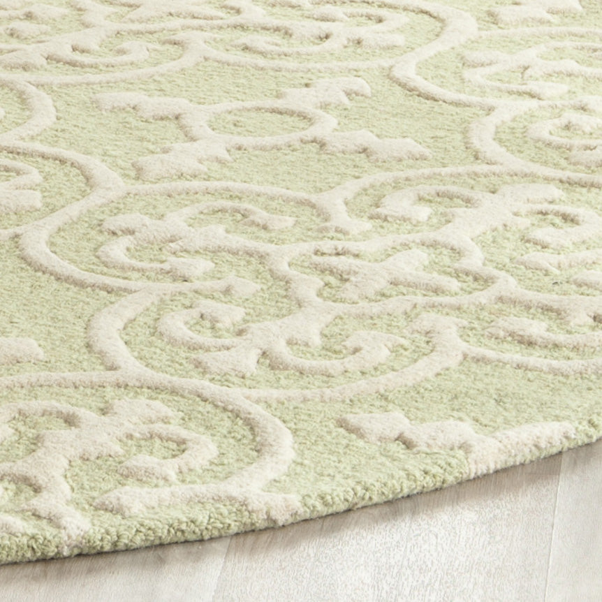 Safavieh Cambridge 133 Light Green/Ivory Area Rug – Incredible Rugs and ...