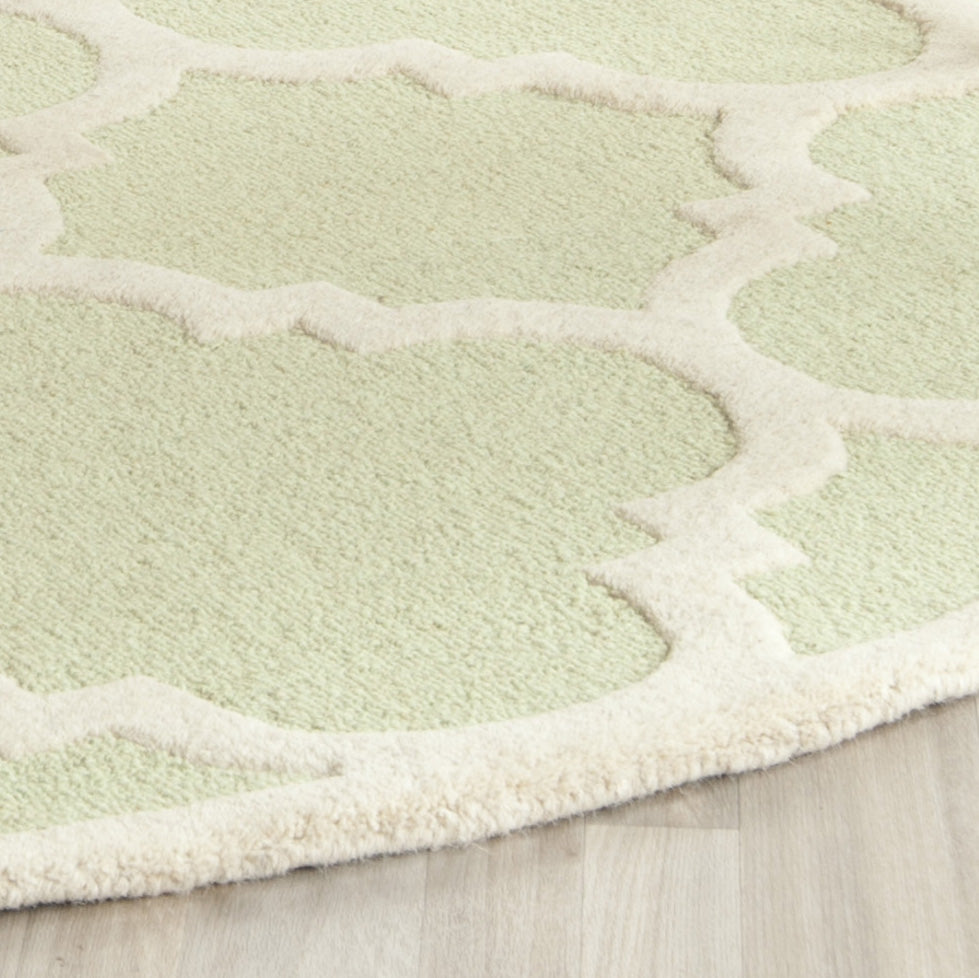 Safavieh Cambridge 140 Light Green/Ivory Area Rug – Incredible Rugs and ...