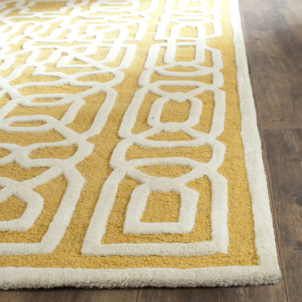 Safavieh Cambridge 570 Gold/Ivory Area Rug – Incredible Rugs and Decor