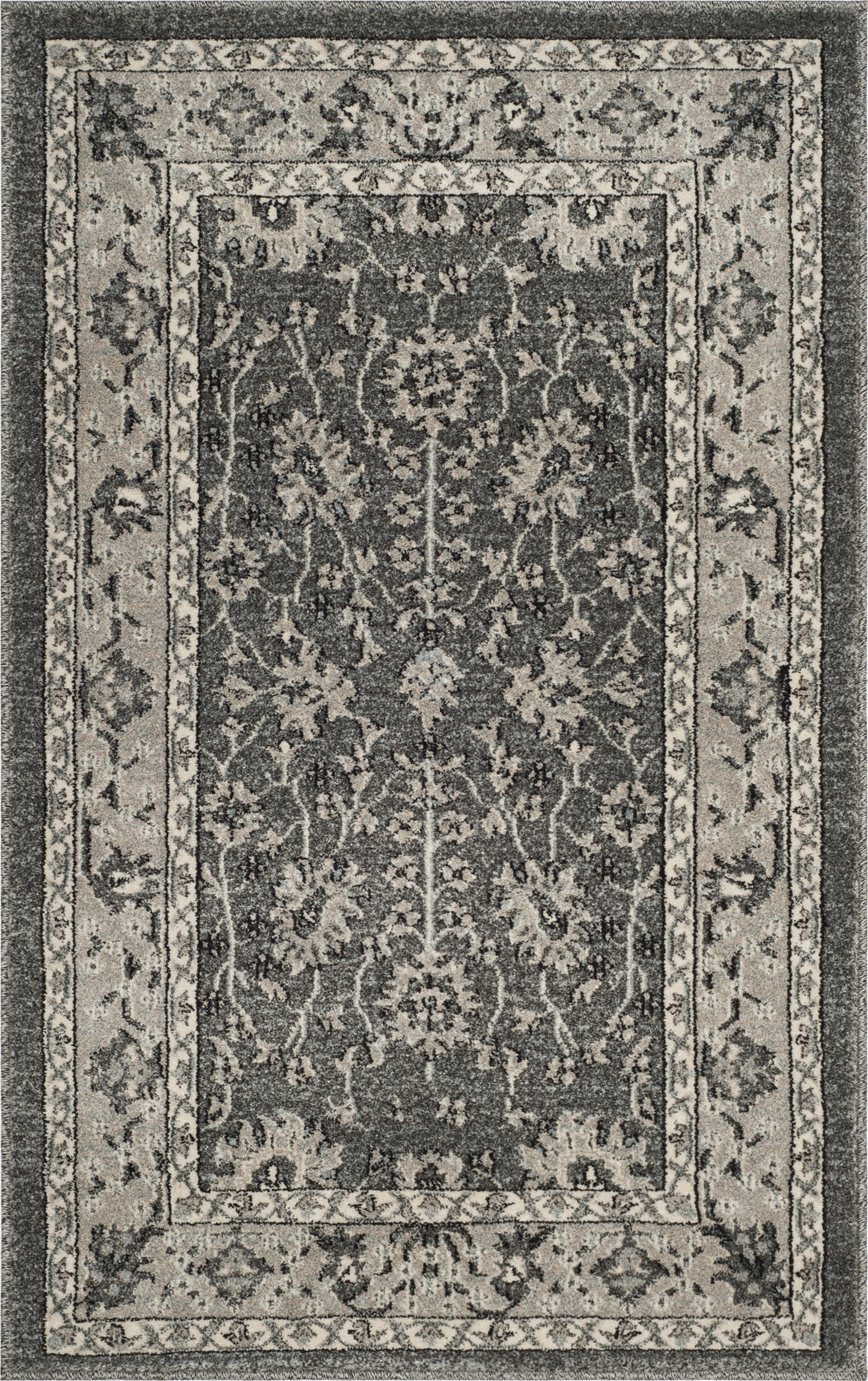 Safavieh Carmel CAR277D Dark Grey/Beige Area Rug – Incredible Rugs and ...