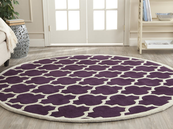 Safavieh Chatham 734 Purple/Ivory Area Rug – Incredible Rugs and Decor