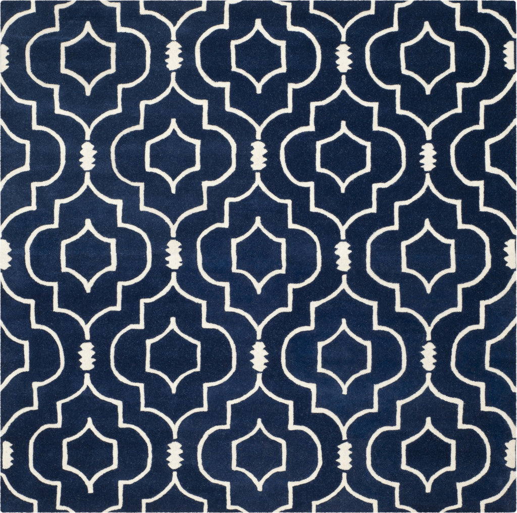 Safavieh Chatham 736 Dark Blue/Ivory Area Rug – Incredible Rugs and Decor