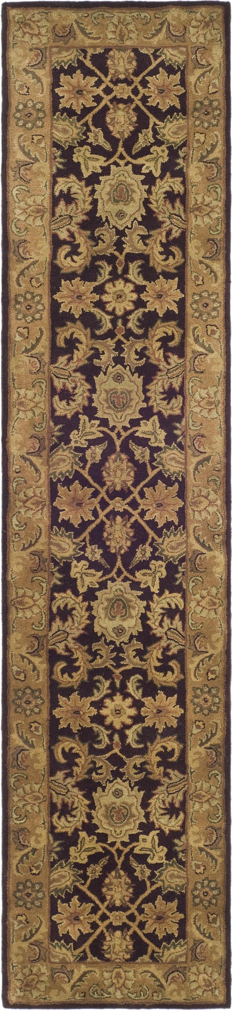 Safavieh Classic Cl244 Dark Plum/Gold Area Rug – Incredible Rugs and Decor