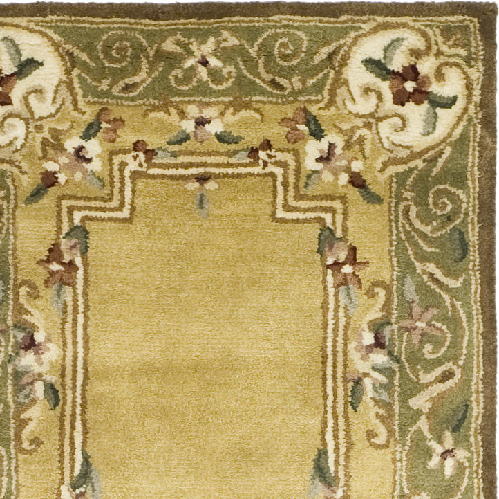 Safavieh Classic Cl280 Light Gold/Green Area Rug – Incredible Rugs and ...